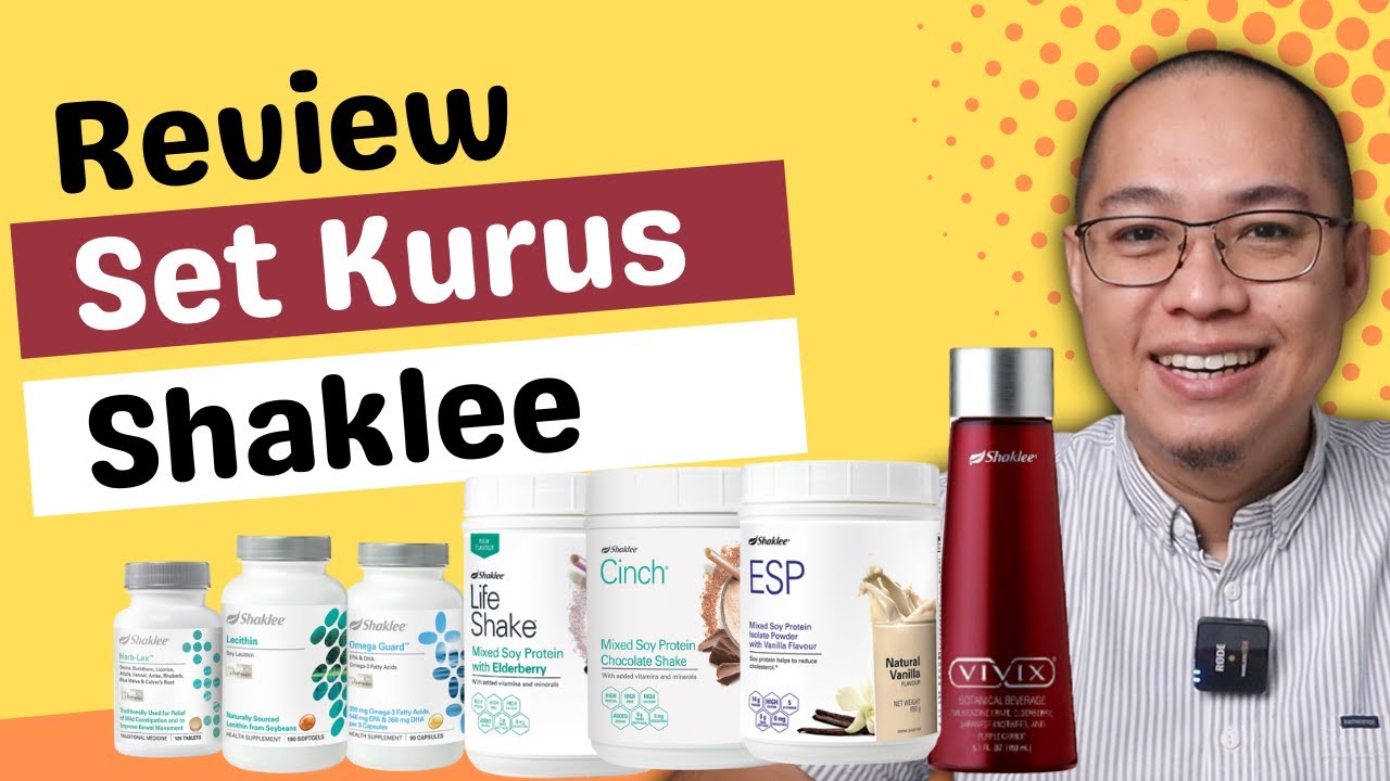 Set Kurus Shaklee. Cara CEPAT Kurus Dan 1001 Manfaat Lain - YouTube