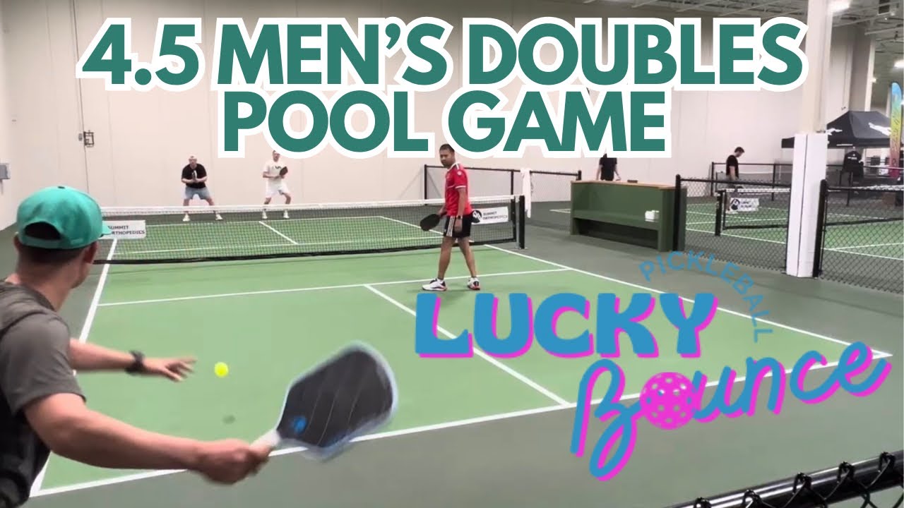 4.5 men’s doubles pool game CT summer kickoff tournament 2025 - YouTube