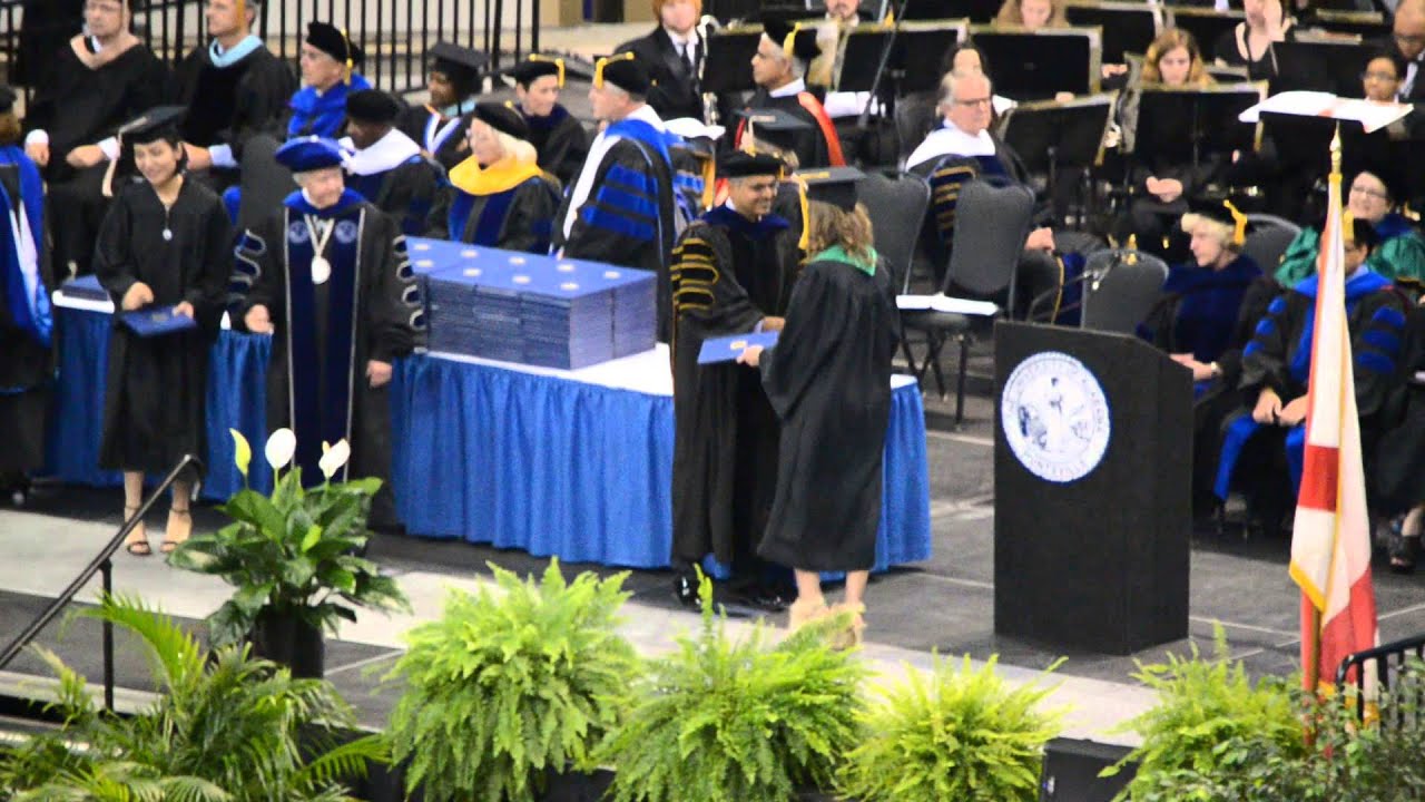 Haley Davis Graduation from UAH, May 3, 2015 - YouTube