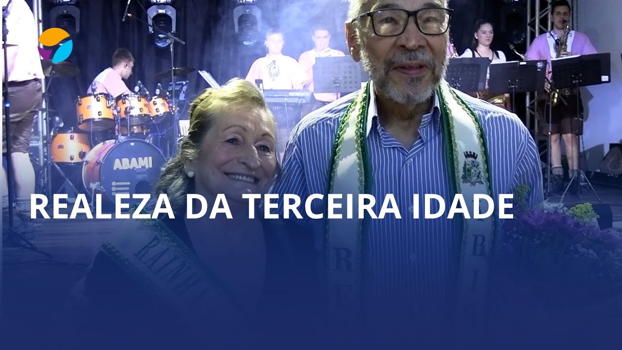 Olga e Nelson são eleitos rei e rainha da terceira idade em Ibirama ...