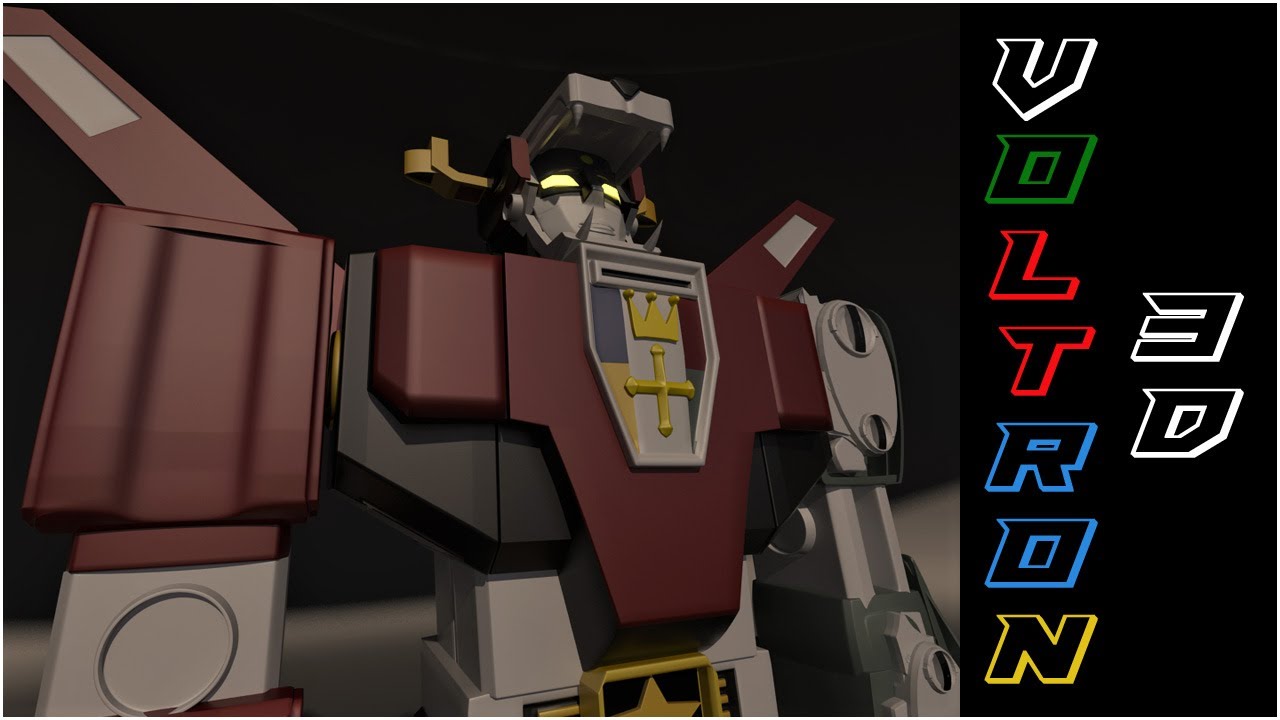 Voltron ( Golion ) 3DS VIDEO ANIMATION - YouTube