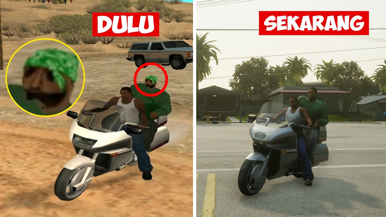 Bug yang DIPERBAIKI di GTA SA Definitive Edition - YouTube