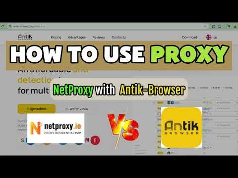Tutorial: How to Set Up NetProxy.io in Antik Browser | Residential Rotating Proxy – From Just $1 ...
