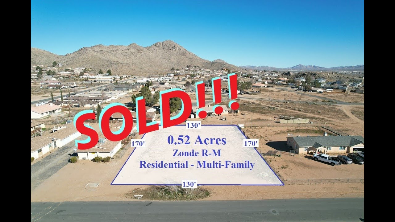 APN 0441 096 15 0000 Zuni Rd, Apple Valley, CA 92307 - YouTube