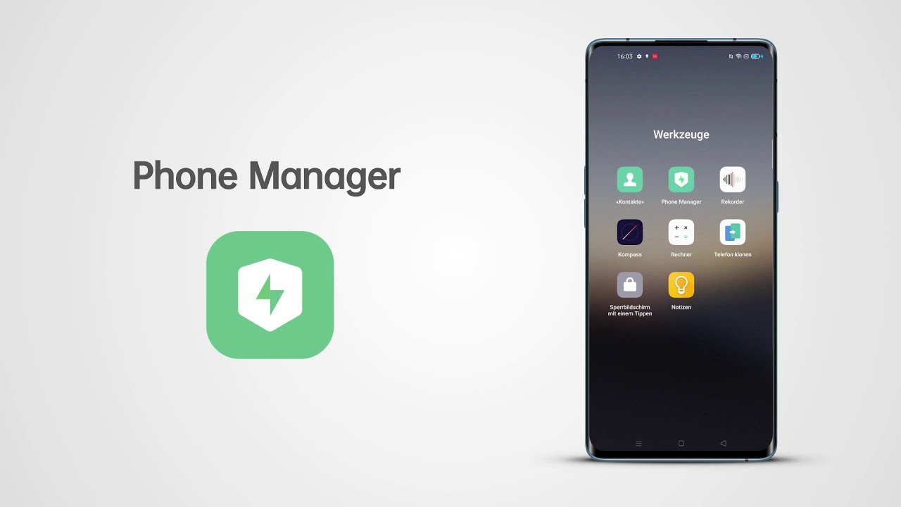 OPPO Phone Manager - Komponentenüberprüfung - DE - YouTube
