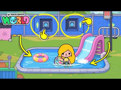 GET THE SECRET POOL FOR FREE! / HAPPY TOCA / TOCA BOCA