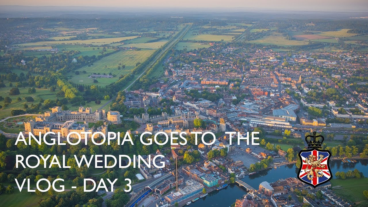 Anglotopia Goes to the Royal Wedding - Day 3 - Crowds, FPA Room ...