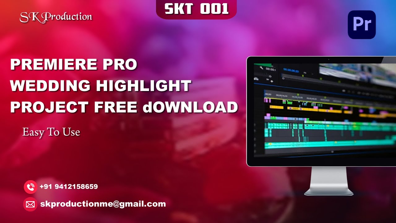Free Wedding Teaser || Premiere pro project Free Download - YouTube