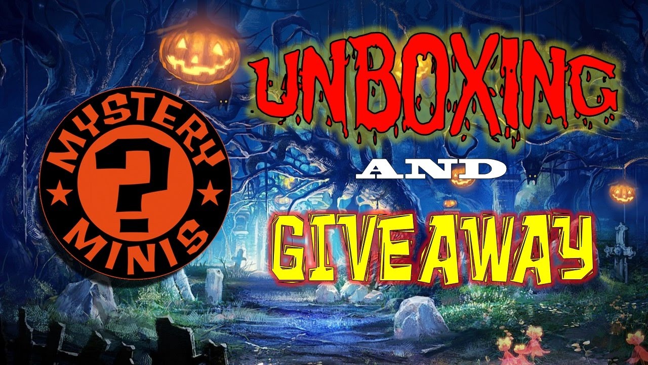 Halloween Giveaway: Funko Mystery Mini Horror Case Unboxing - YouTube