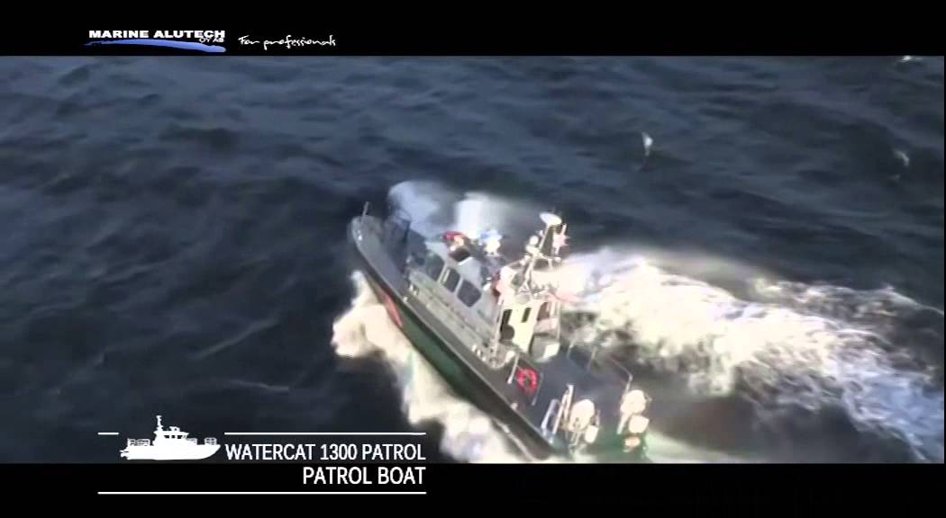 Watercat M18 AMC combat boat - YouTube