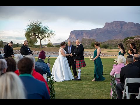 Shaun and Angie Tarr Wedding Ceremony 1 - YouTube