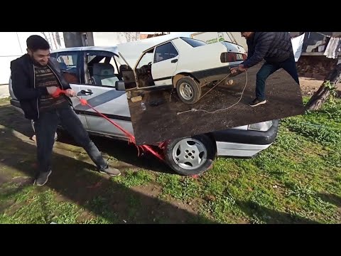 Tekerlekten Araç Çalıştırma İkisi Bir Arada Önden Çekişli Arkadan İtişli, İple Araç Çalıştırma