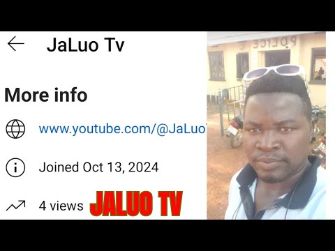 Breaking news: RIP Jaluo TV YouTube channel, After fighting Lira scoope ...