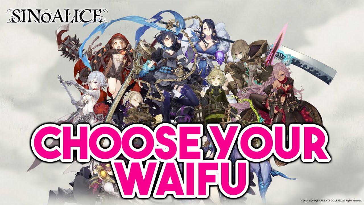 How to choose waifu Guide | via Official SINoALICE YouTube Channel ...