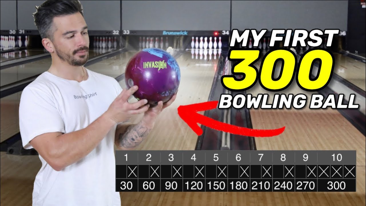 I found my FIRST 300 Bowling Ball! - YouTube