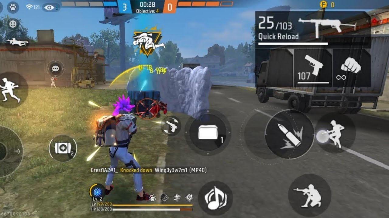 free fire garena live streaming #_free_fire Viral video #_gyan_gaming ...