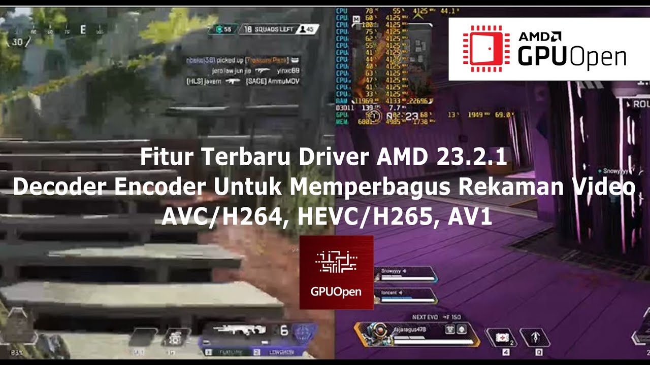 Fitur Terbaru Driver AMD 23.2.1 Decoder/Encoder Memperbagus Rekaman ...