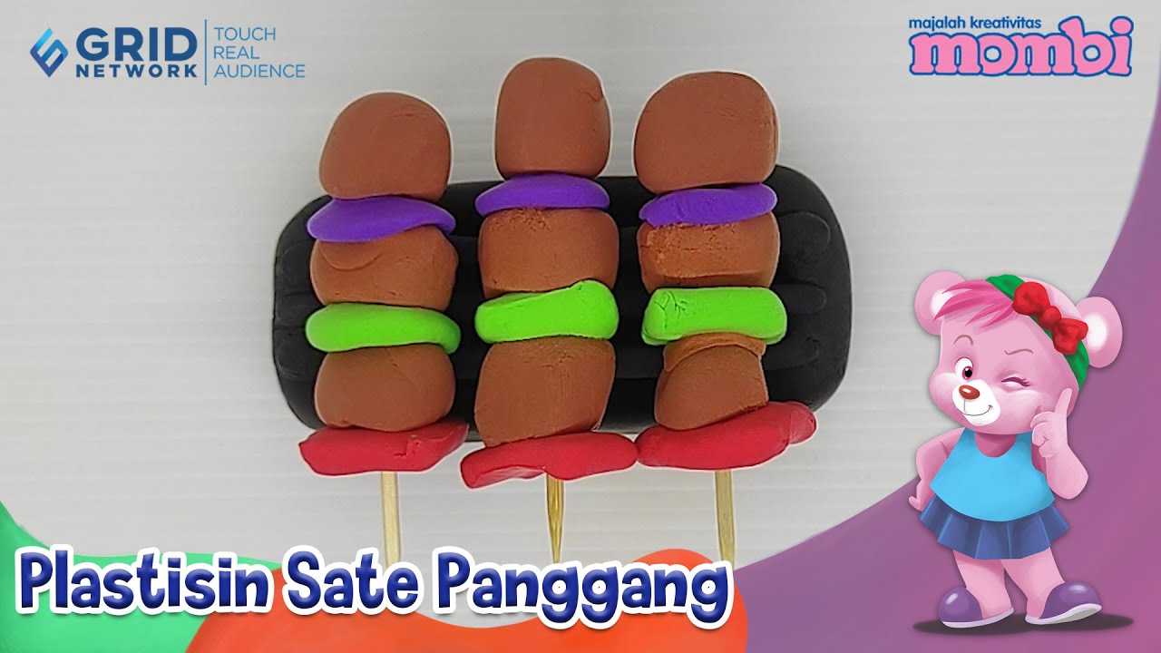 Membuat Plastisin - Plastisin Sate Panggang - YouTube