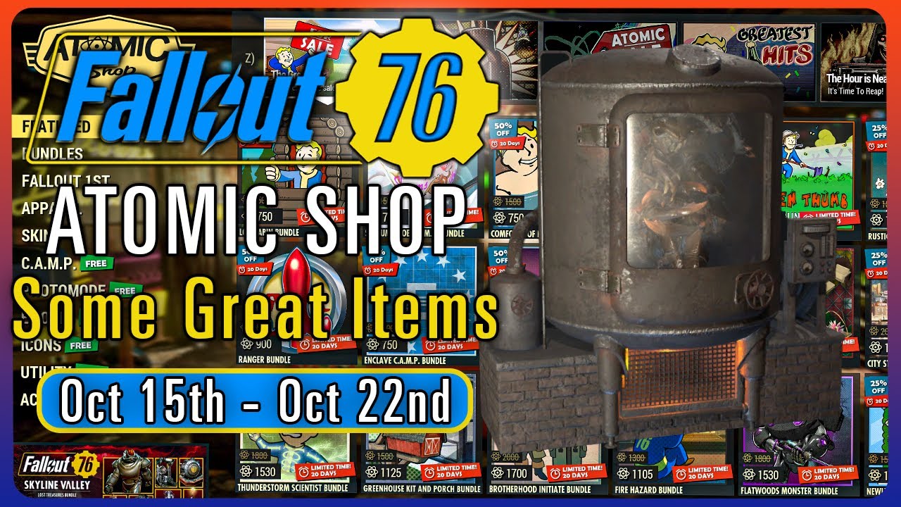 There Are Some Big Bundles In The Atomic Shop This Week - YouTube