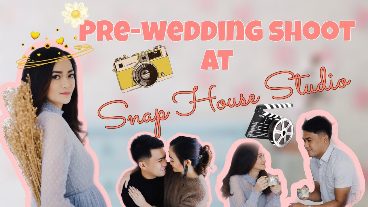 PRE-WEDDING SHOOT AT SNAP HOUSE STUDIO ♥️ - YouTube
