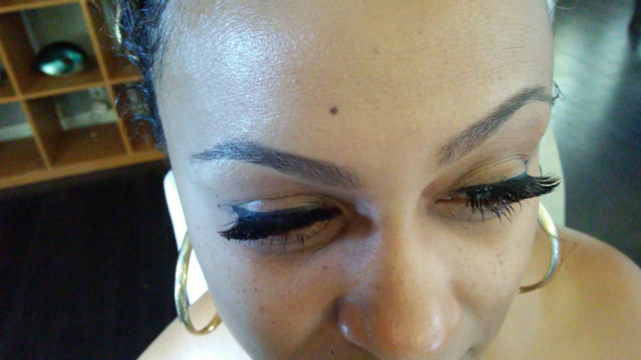 Xclusive Eyelash Install - YouTube