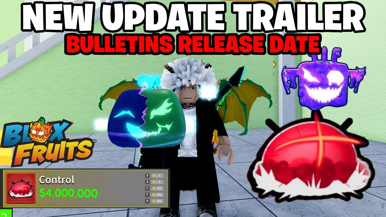 Blox Fruits NEW CONTROL REWORK UPDATE is Here! Venom & Control Fruit ...