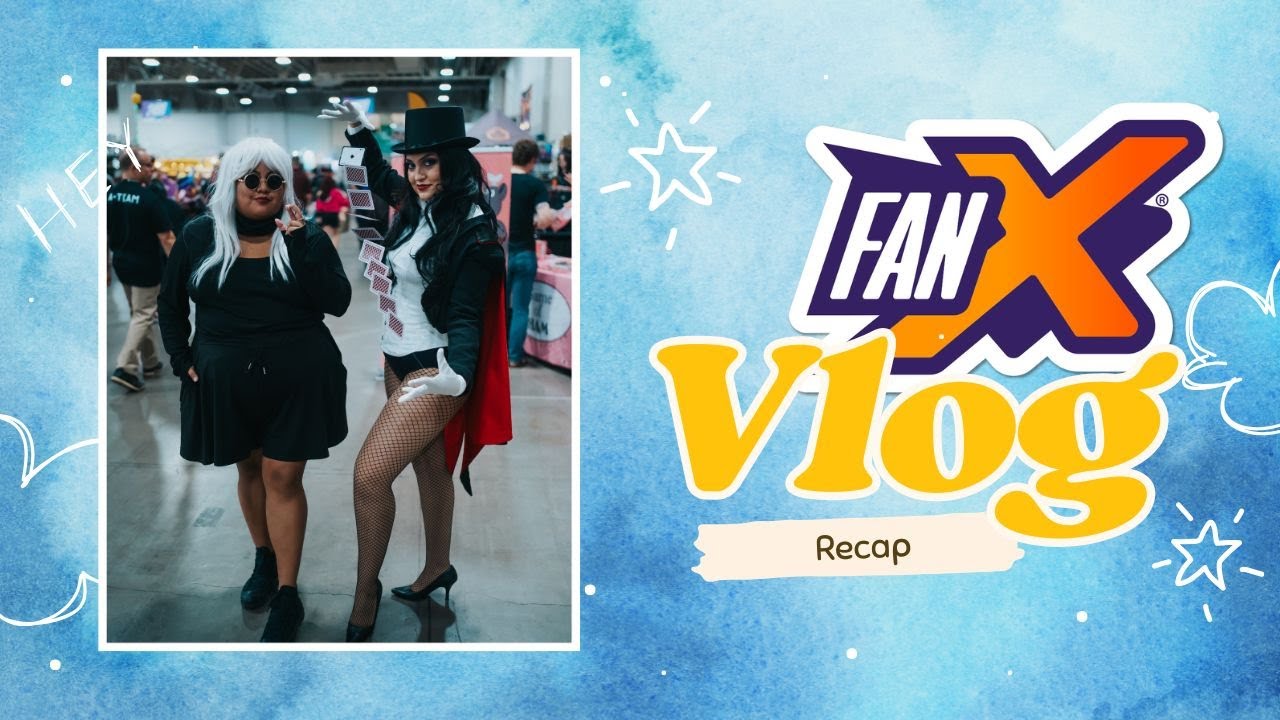 slc fanX 2024 con vlog 💫 // matthew lillard panel, thursday - YouTube