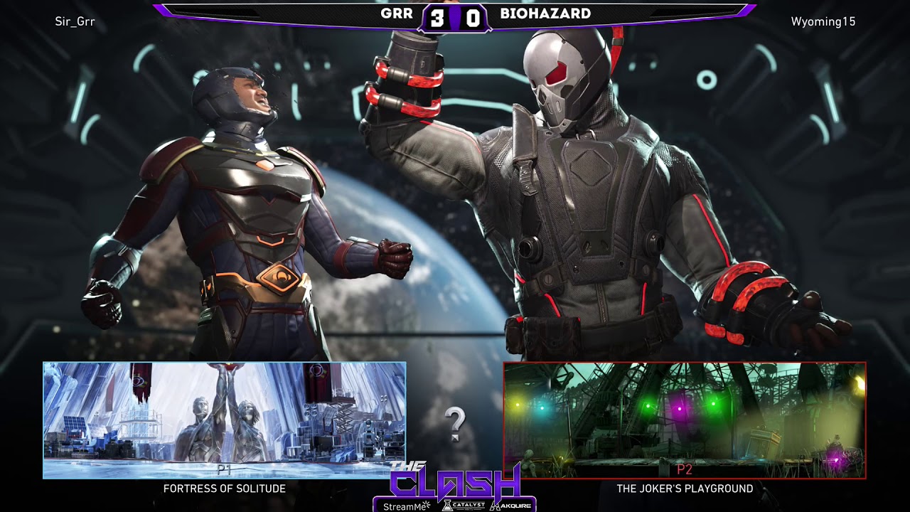 BIOHAZARD (Bane) VS GRR (Atom) - The Clash FT5 - YouTube