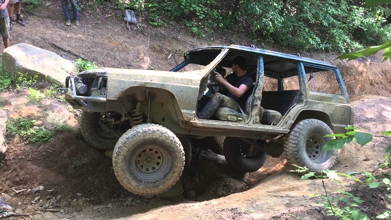 Tealy the $300 xj on "sense of humor" at grey rock orv - YouTube