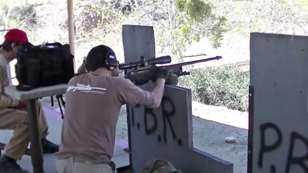 February Pbr Precision Rifle Match Barricade Stage Youtube