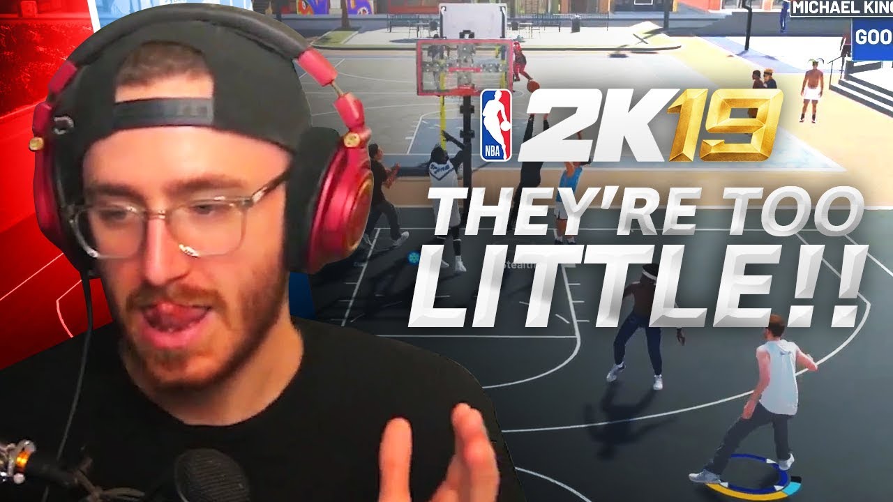 THEY'RE JUST TOO LITTLE!! - NBA 2K19 Park Gameplay - YouTube