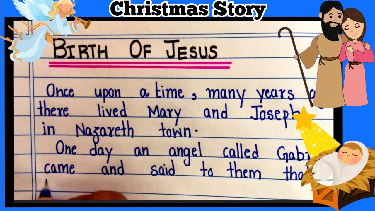 Christmas Story For Kids | Birth of Jesus Christ | Why is Christmas ...