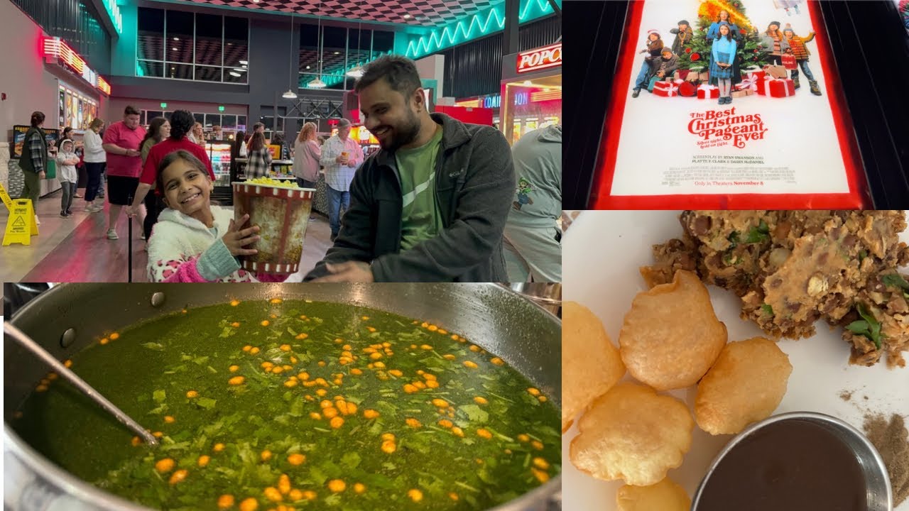 PANIPURI pani banavyu pachi gaya sylvan call ma , joya ni movie promis ...