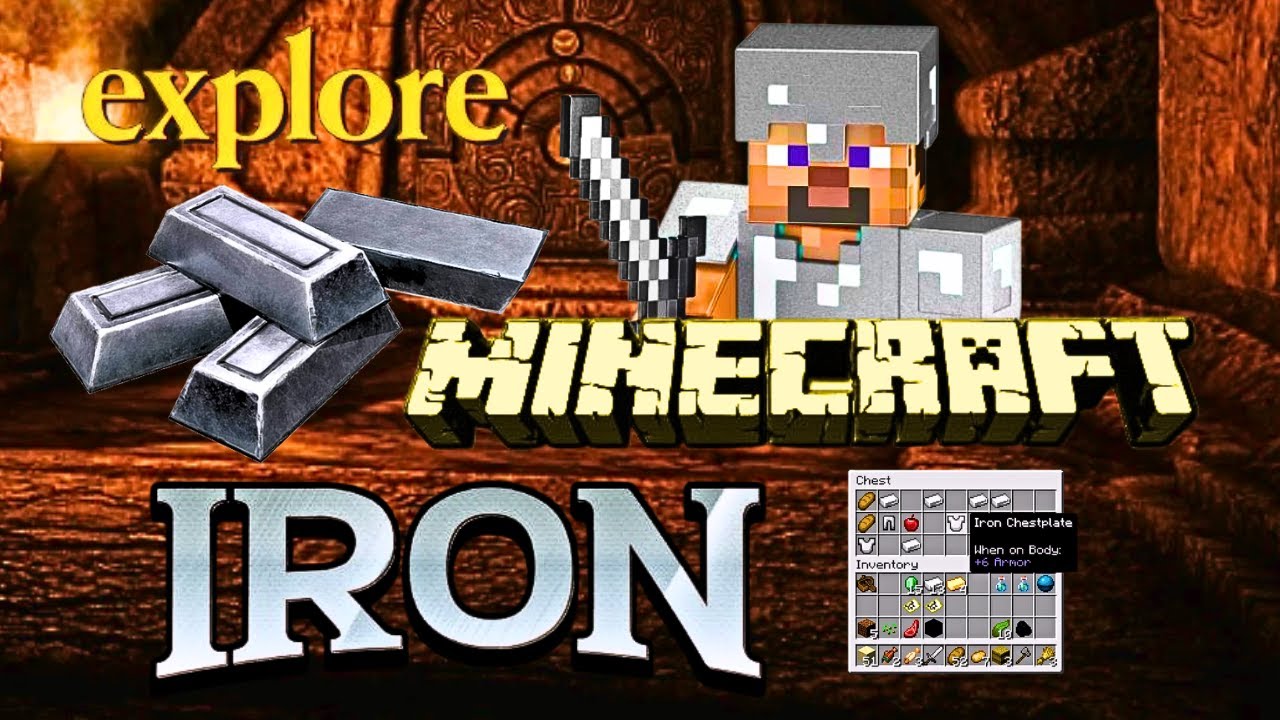 Lots Of Iron From Blacksmith Chest - Minecraft - YouTube
