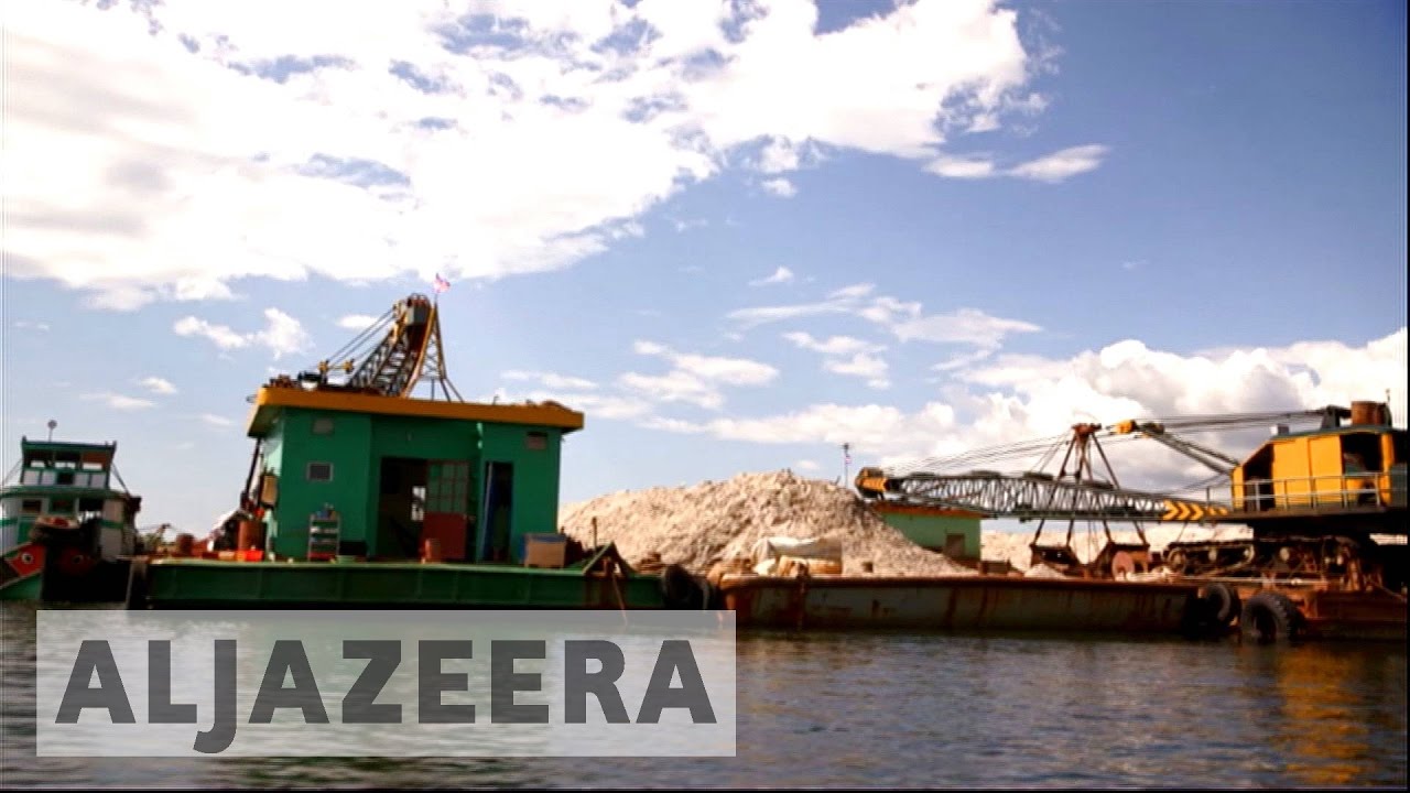 What's the environmental impact of Cambodia's sand mining? - YouTube