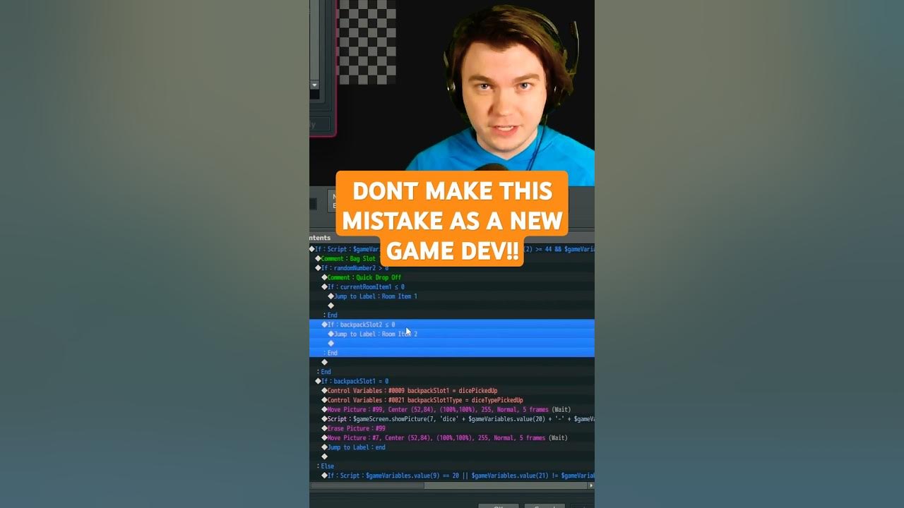 New Dev? Avoid This Mistake! #indiegame #gamedev #twitchclips - YouTube