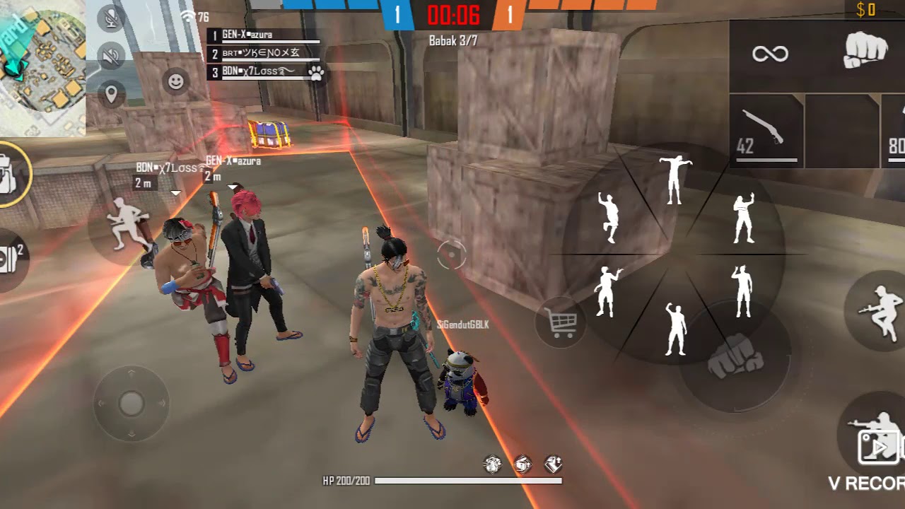 Baru belajar main ff Kerena baru Donglot - YouTube