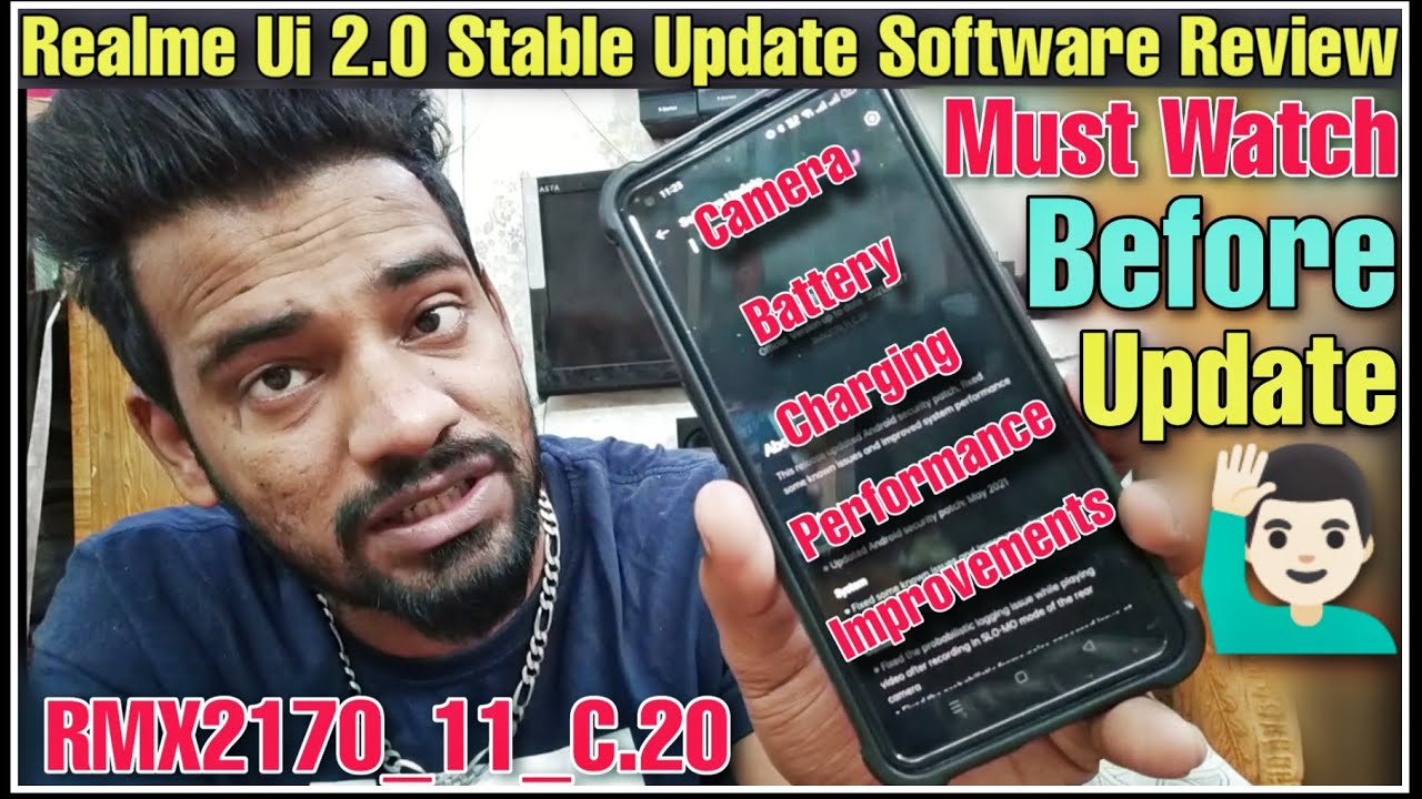 ये है Real Condition Of Realme 7 Pro After New Realme Ui 2.0 Stable C ...