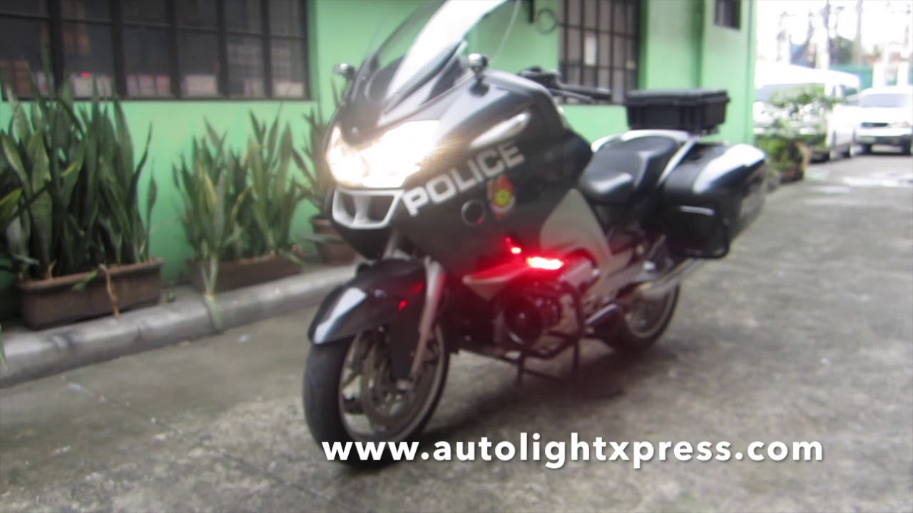 BMW R1200RT Police Motorcycle - YouTube