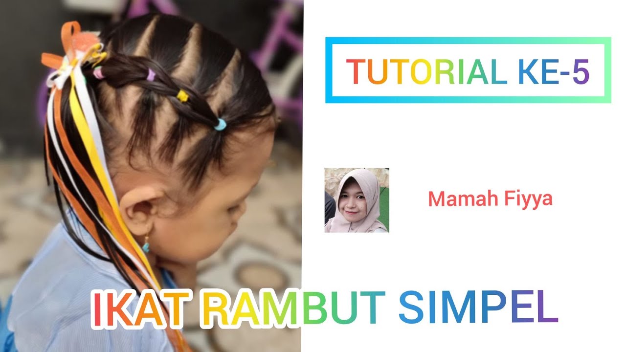 Ikat rambut simpel | Tutorial ke-5 - YouTube