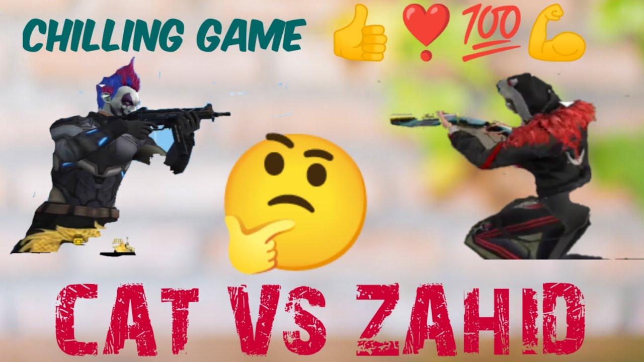 CAT VS ZAHID Chilling Game - YouTube