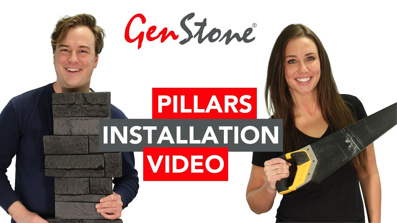 How to Install Pillars Video | GenStone on Pillars - YouTube
