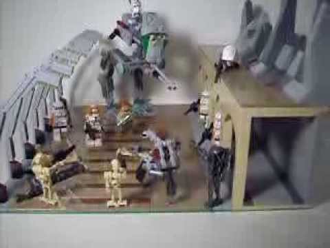 Lego Star Wars Utapau mini MOC showcase - YouTube