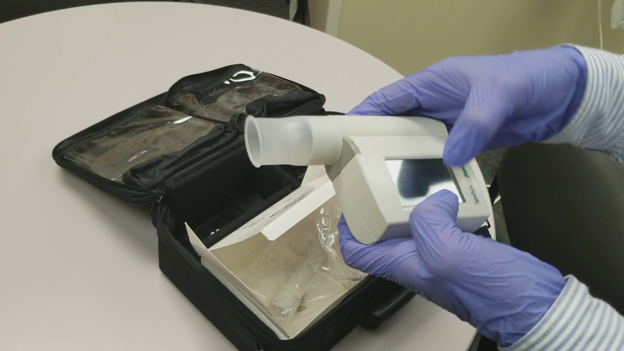 ABMC Bedside PFT via the Spiropro - YouTube