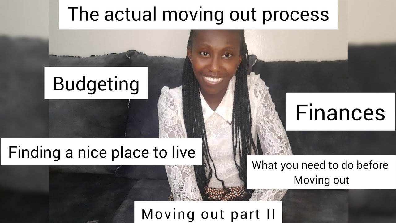 Part 2~ The actual moving out process| what you need to do before/while moving out| house ...
