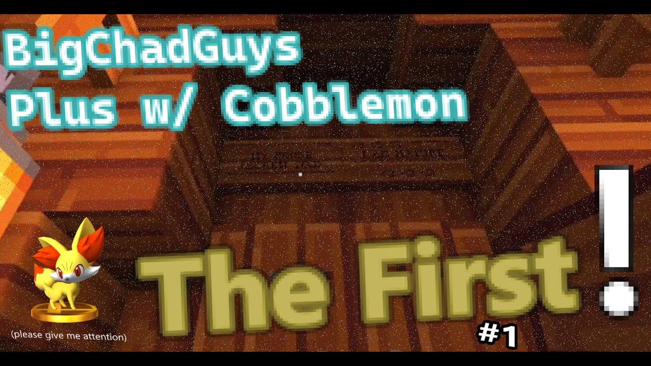 The Saddest Minecraft Modpack Gameplay You will Ever Watch (BigChadGuys Plus w/ Cobblemon, Part ...