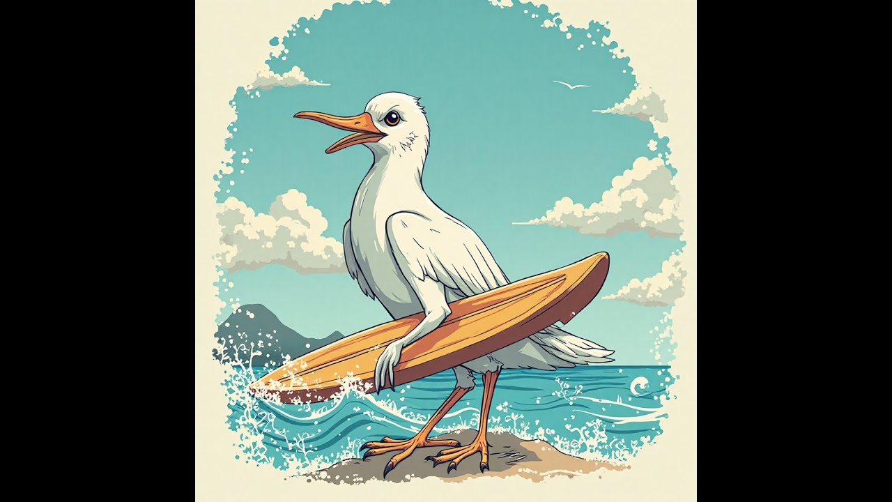 MORNING ZEN: Seagulls& Soothing Waves 🌊 🐦 🦈 🌅 - YouTube