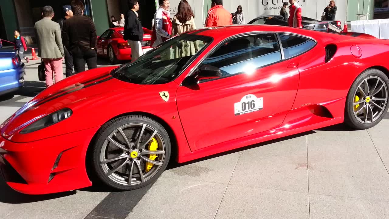 Super Car Rally Challenge Ferrari Club of Japan 2015 - YouTube
