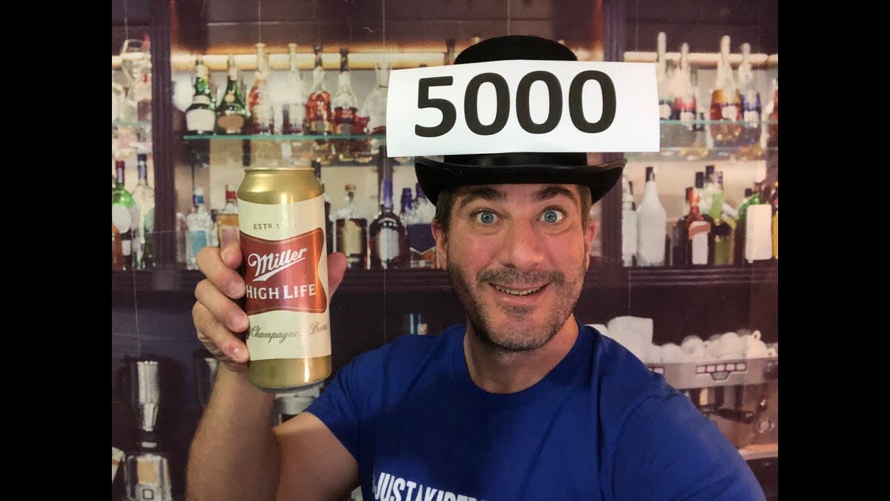 The Just One Beer Show!! 5000 SUBS EDITION - YouTube