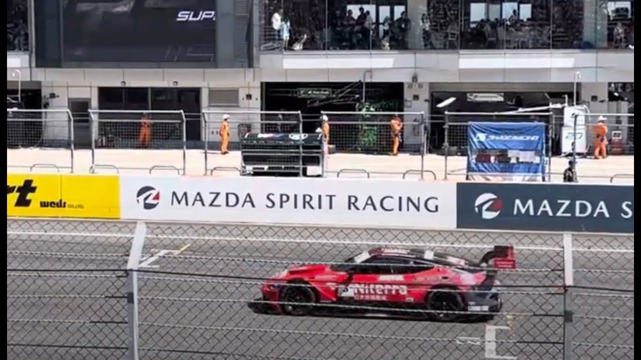 SUPER GT Rd.2 Fuji 最初のFCY_14:01 - YouTube